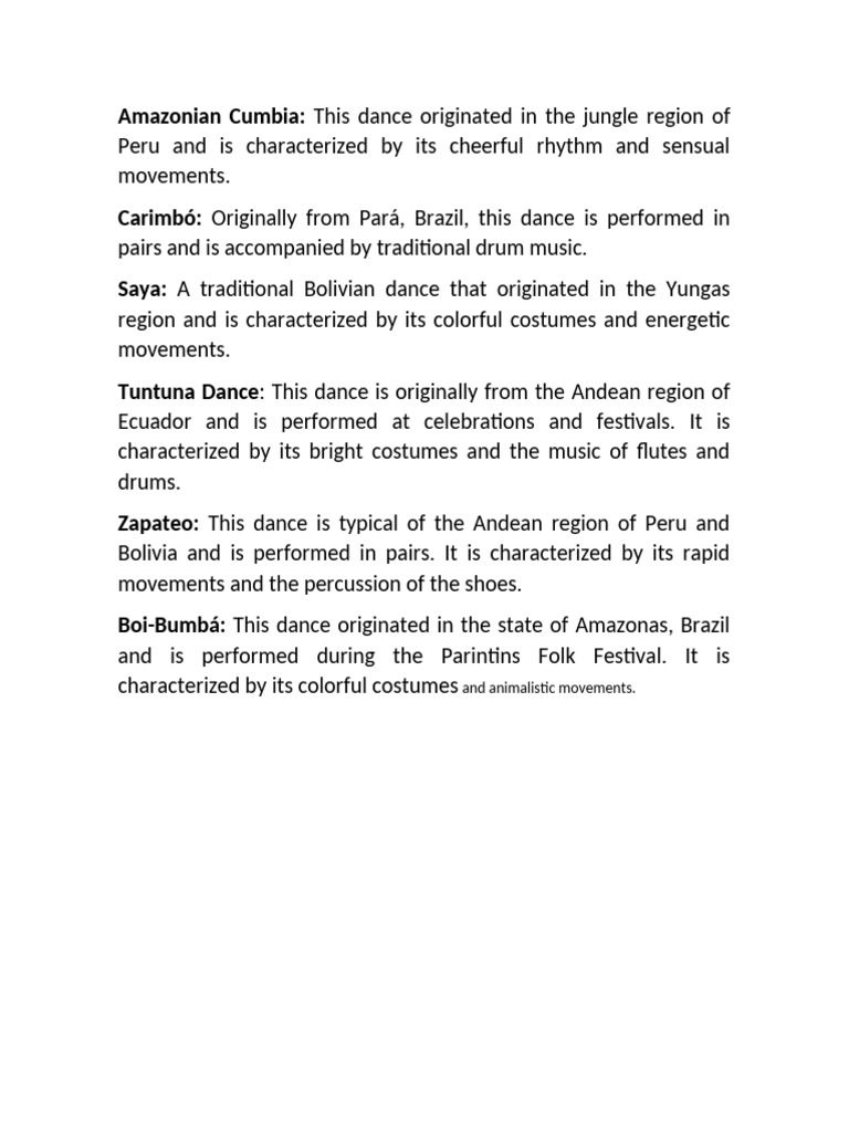 Amazonian Cumbia | PDF