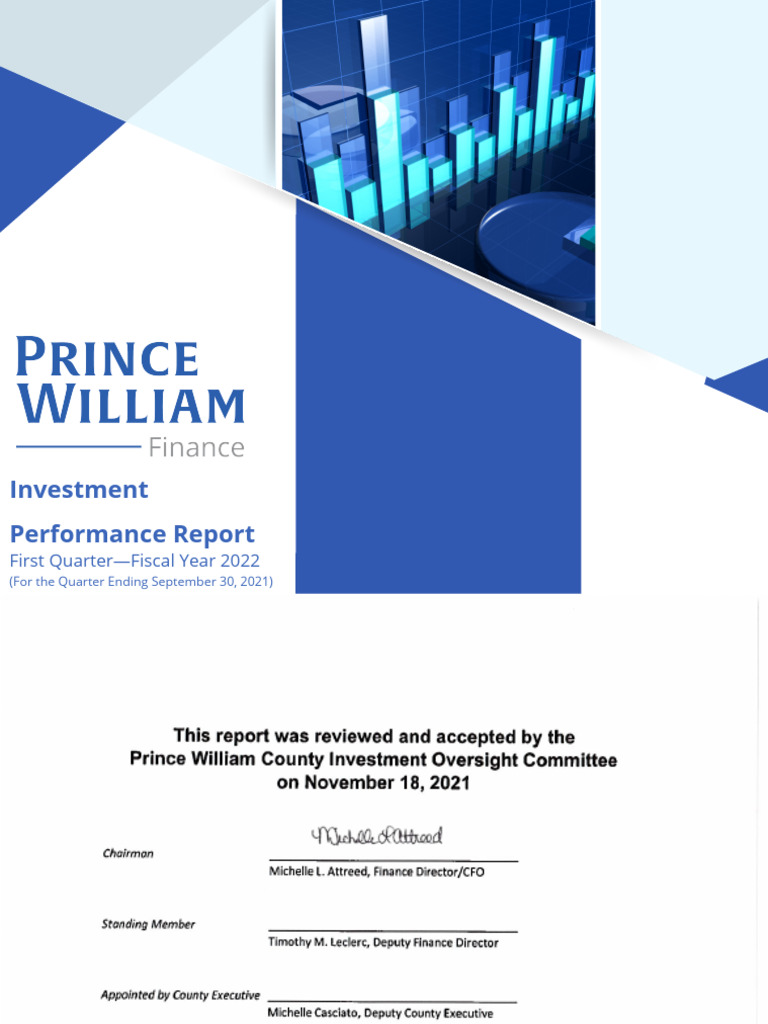 FY22 Q1 Investment Performance Report | PDF