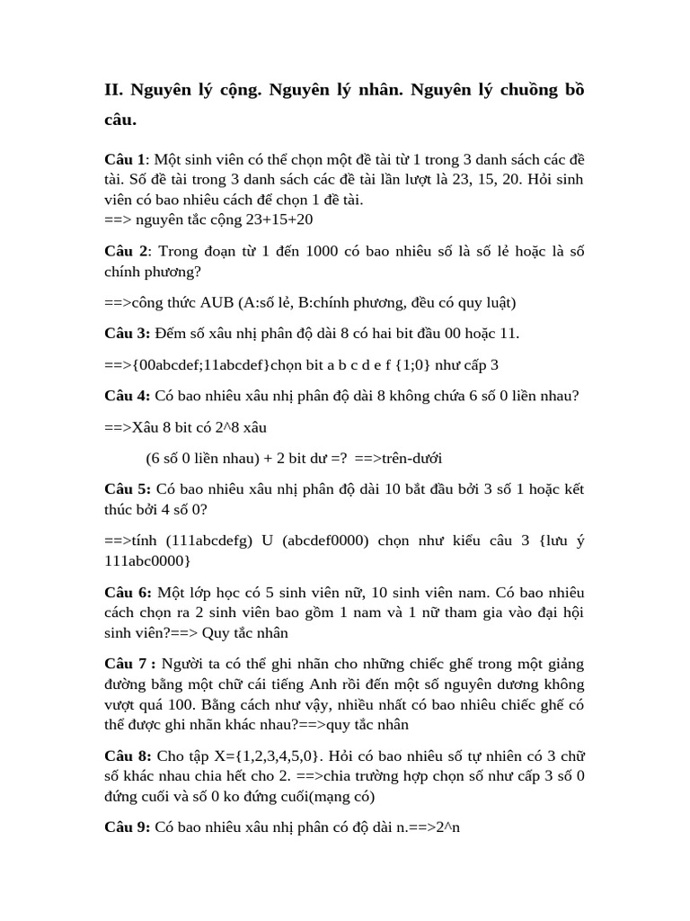 II. Nguyên Lý C Ng. Nguyên Lý Nhân. Nguyên Lý Chu NG B Câu | PDF | Vietnam | Paris