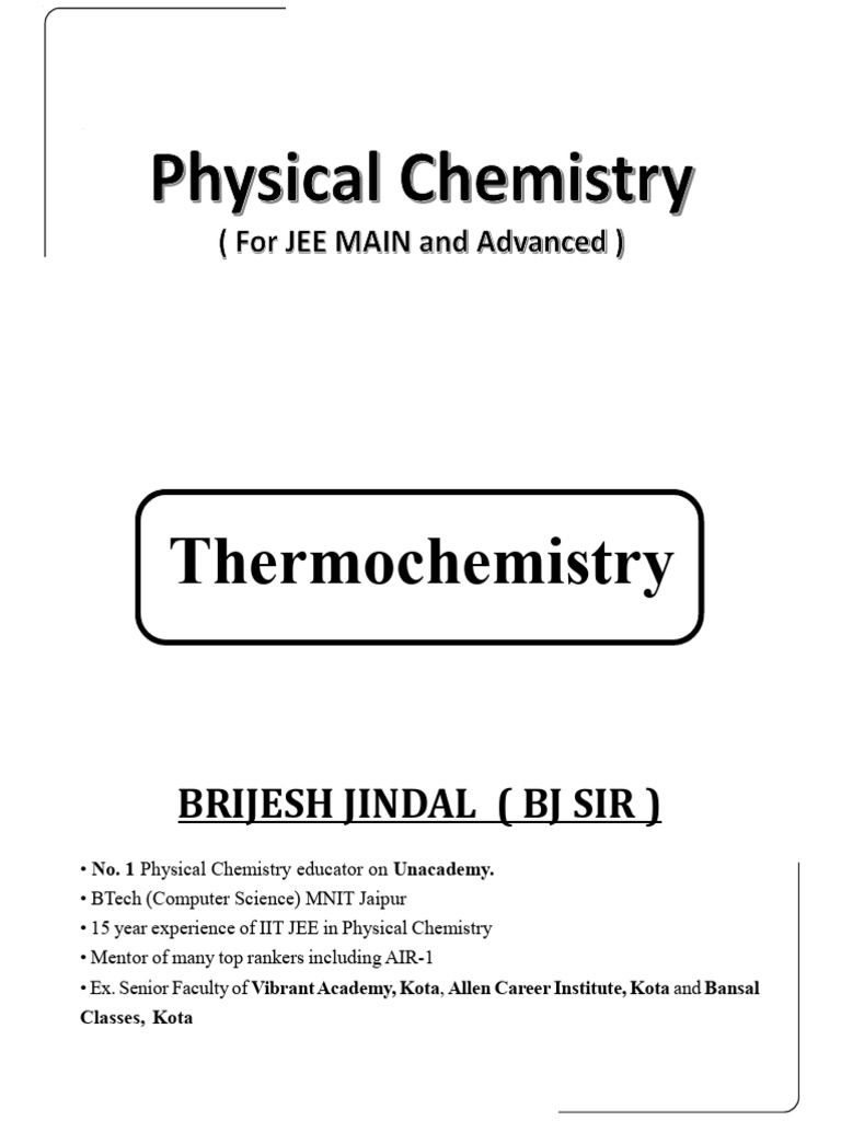 Thermochemistry | PDF