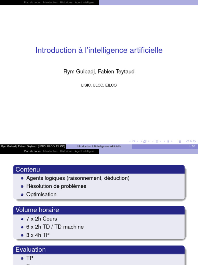Cours 1 | PDF