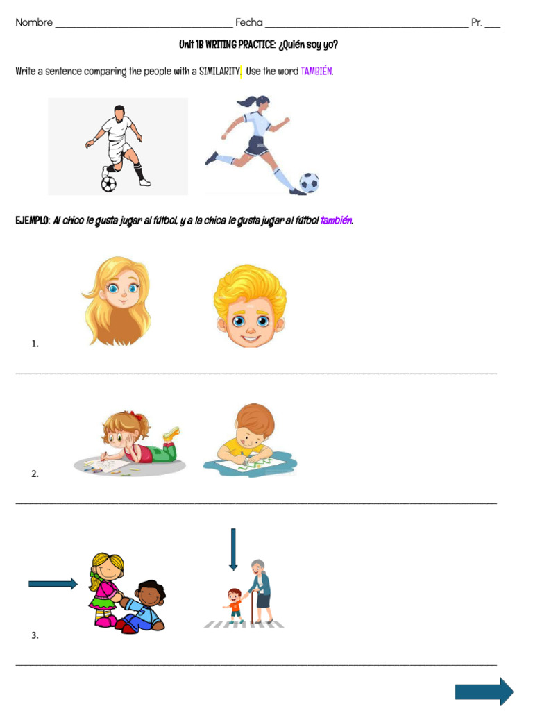 Comparison Writing Practice | PDF