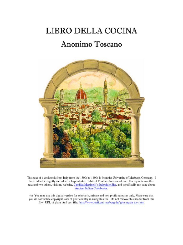 (PDF) Anonimo Toscano | PDF