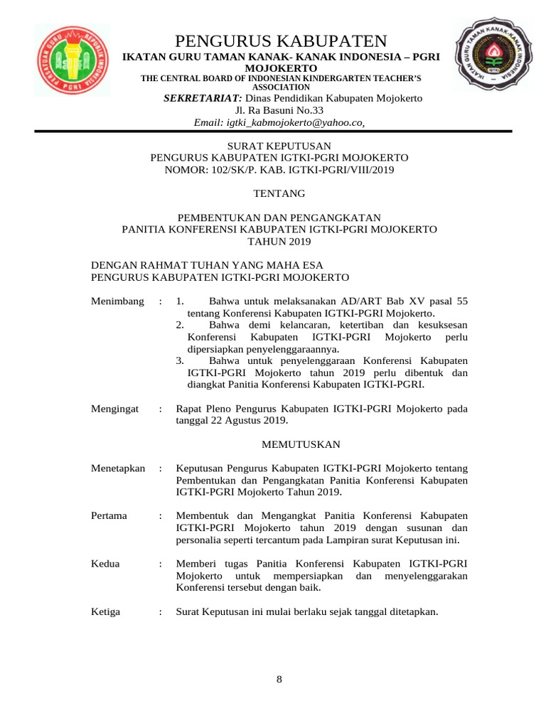 SK Peng. Pembentukan Panitia | PDF