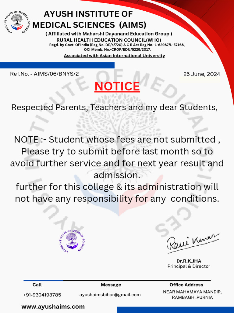 Notice 2 | PDF