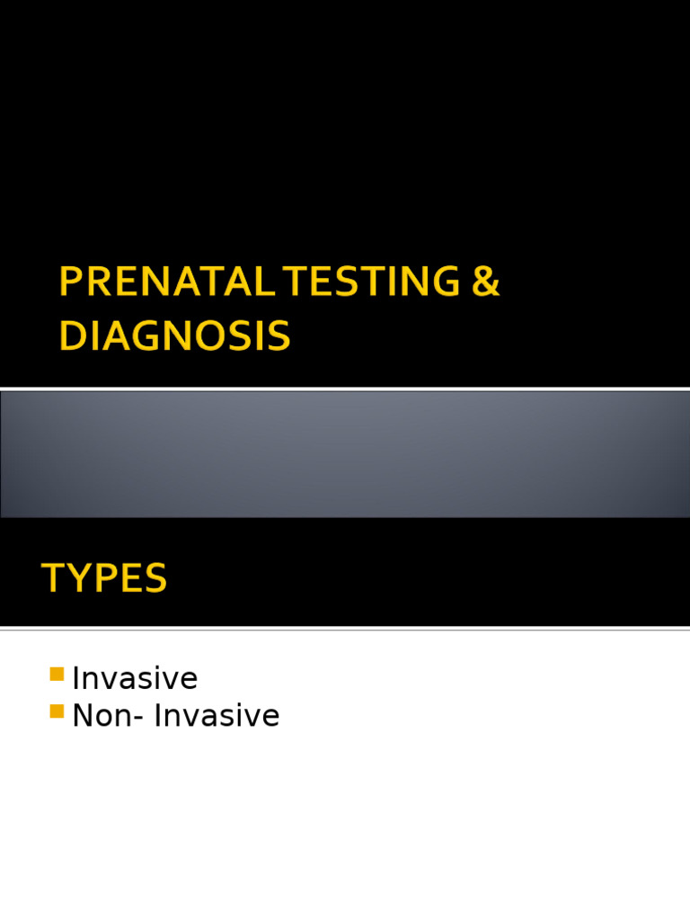 Prenatal Diagnosis | PDF | Fetus | Medical Ultrasound