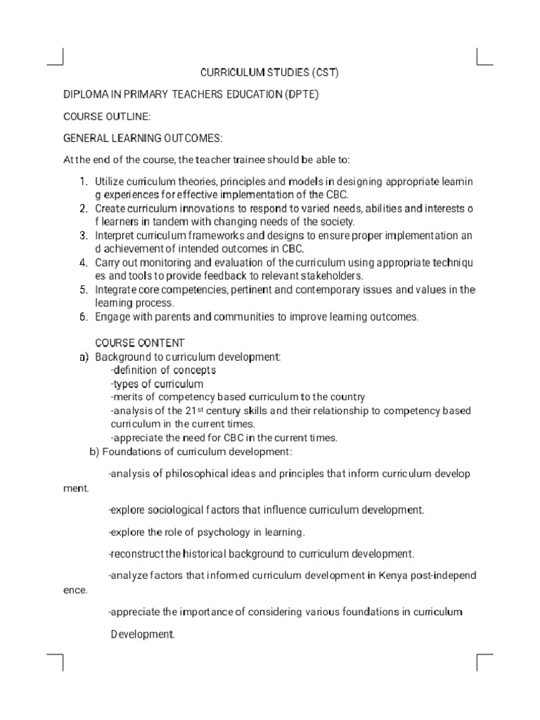 Curriculum Studies Phoenix | PDF