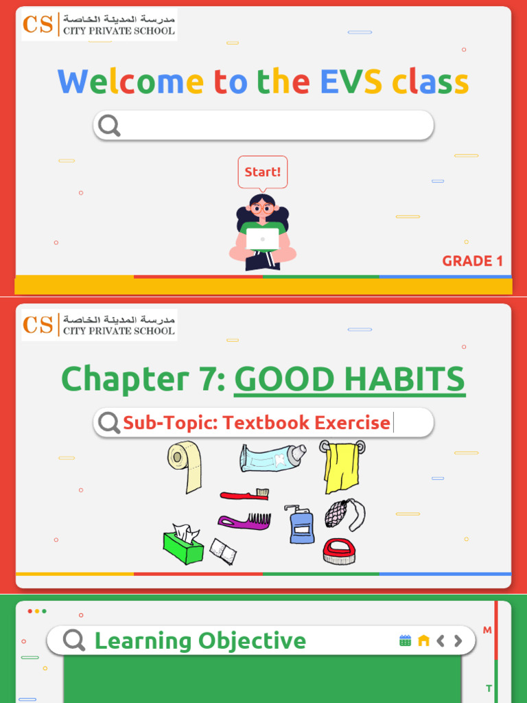 Chapter 7- Good Habits (Textbook Exercise) | PDF