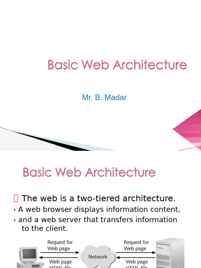 Web Architecture | PDF