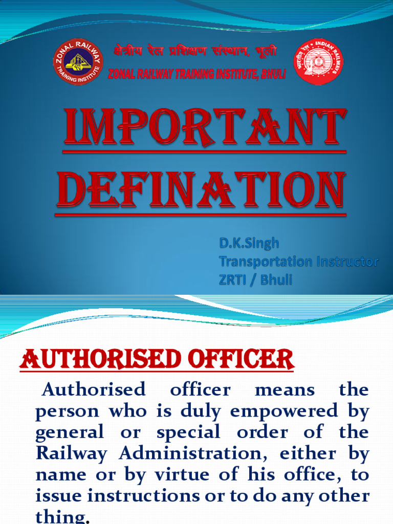 Important Definitions | PDF
