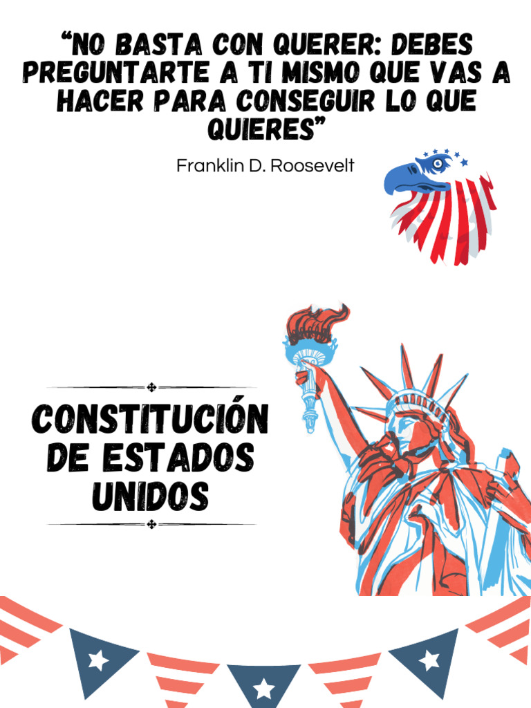 Constitución de Estados Unidos | PDF