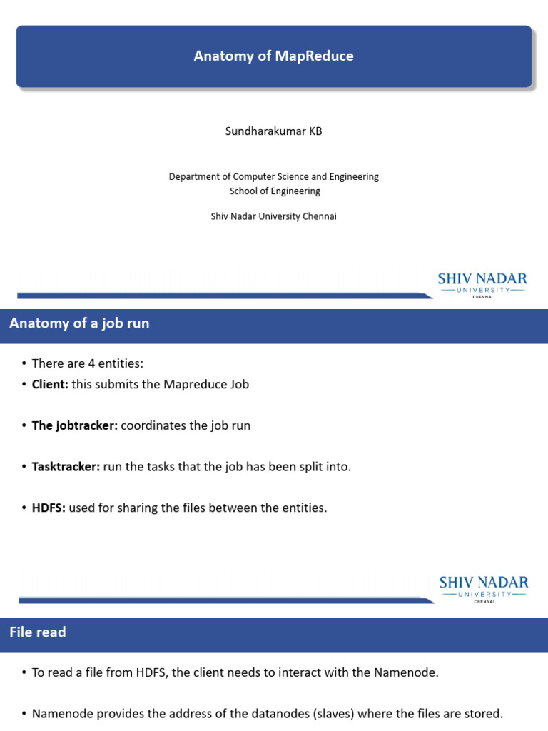 Anatomy of Job Run | PDF
