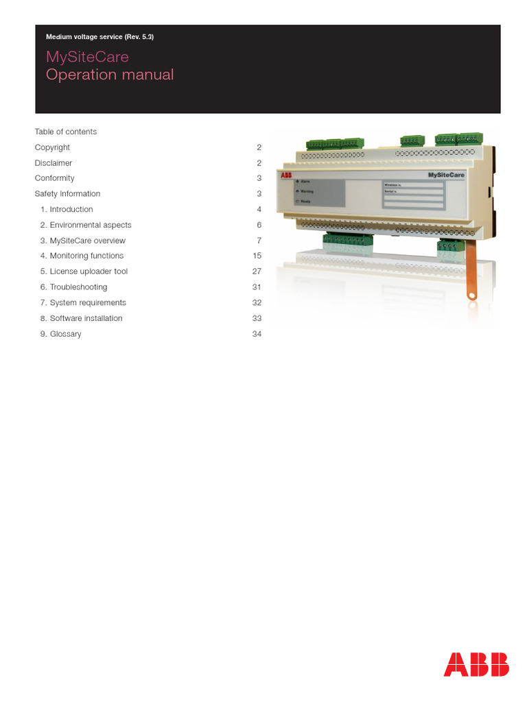 MA OP MSC (EN) B 1VCD601162 3a | PDF