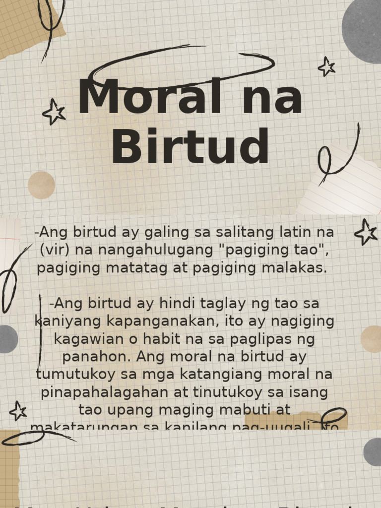 Moral Na Birtud | PDF