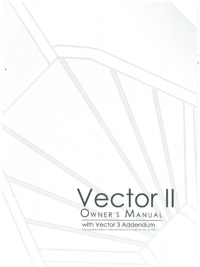 Vector II Manual | PDF