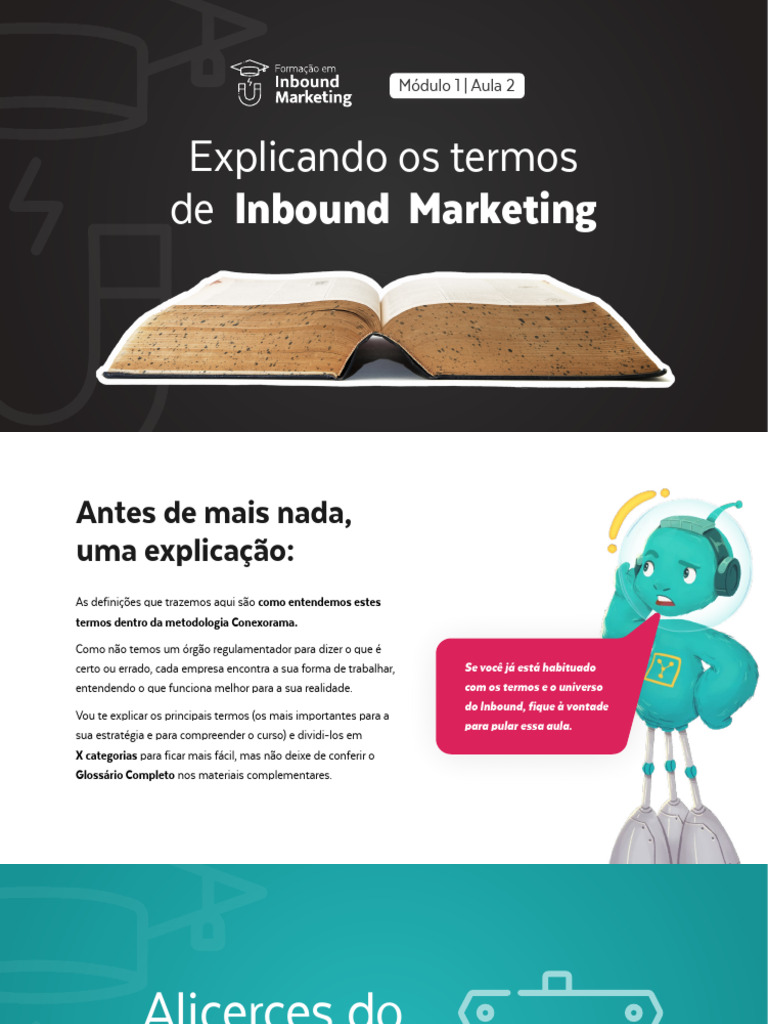 M01 - Aula 02 - Explicando os termos de Inbound Marketing - Material Complementar | PDF