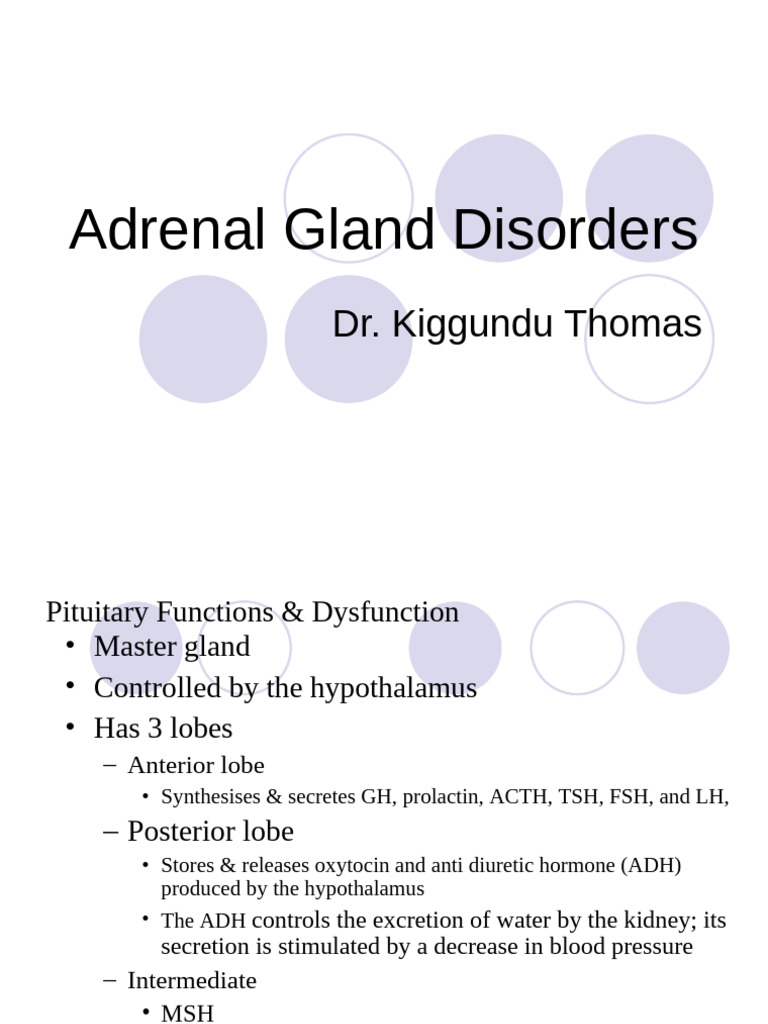 13.. Adrenal Disorders | PDF | Adrenal Gland | Science & Mathematics