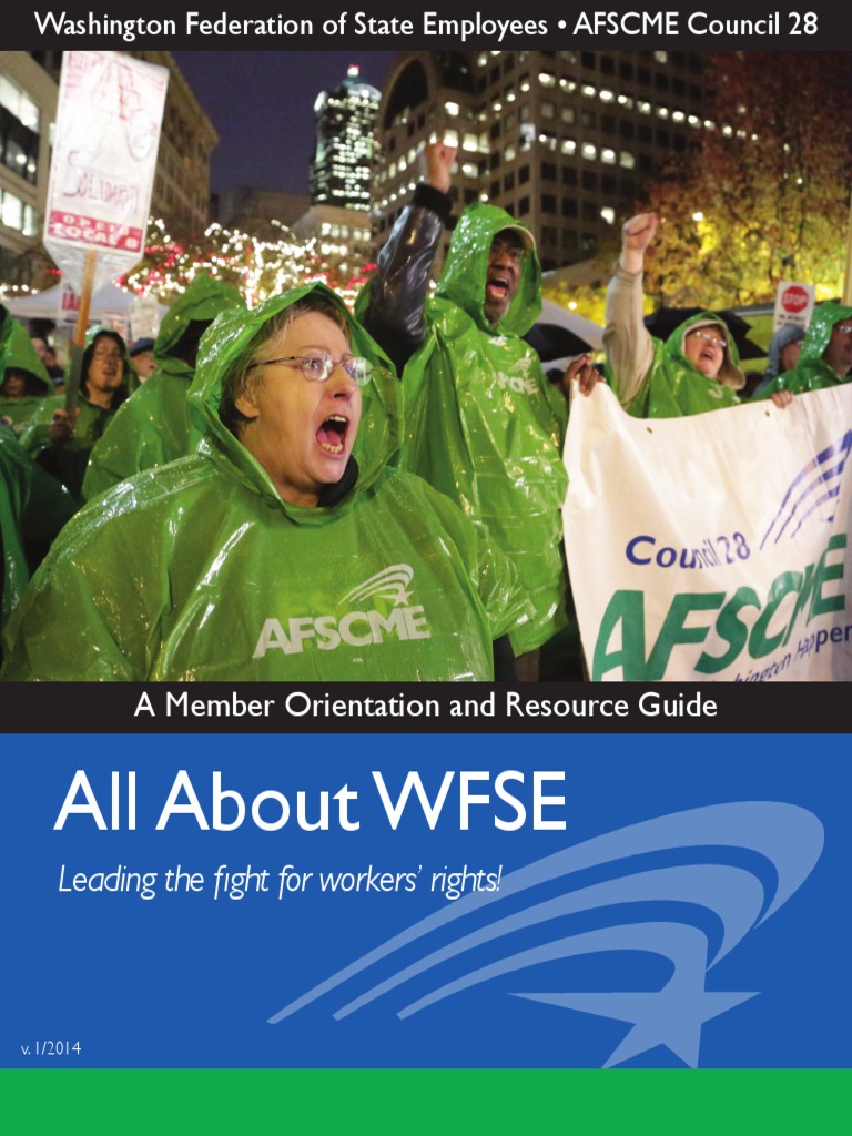 All About WFSE (v1/2014) | PDF | American Federation Of State, County ...