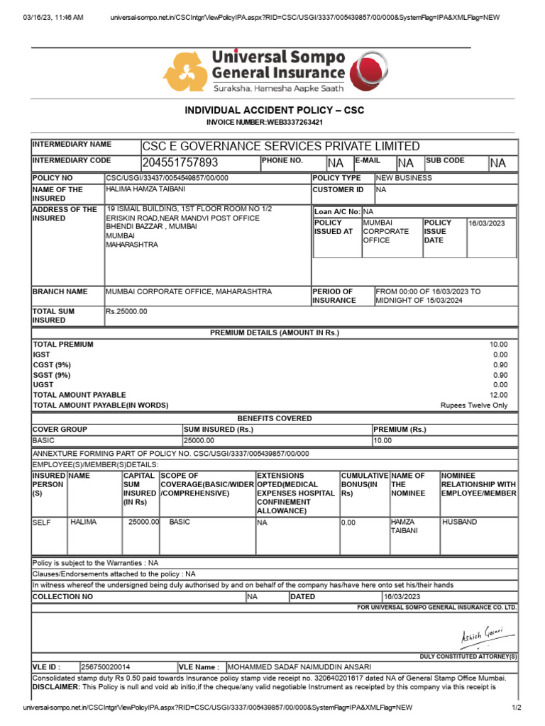 Halima Taibani Mediclam | PDF