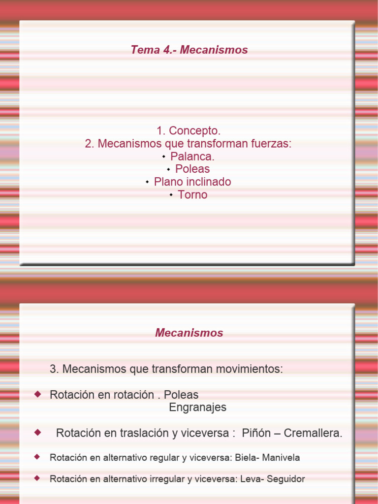 Mecanismos | PDF
