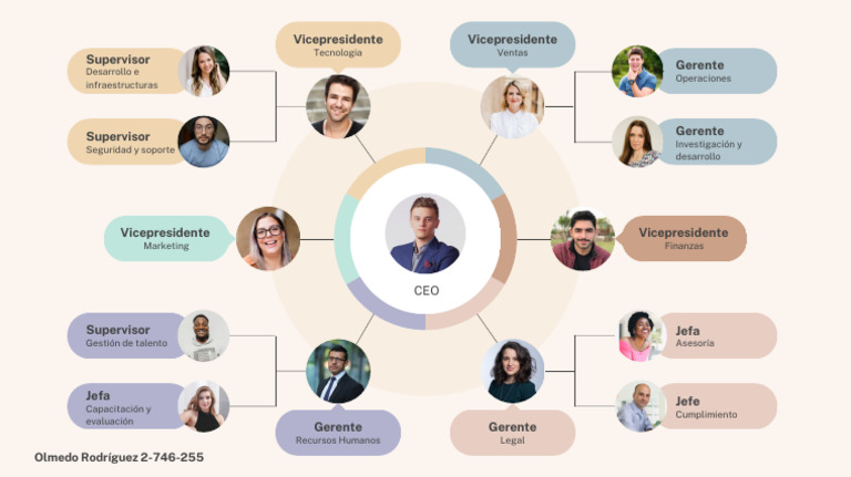 Organigrama circular | PDF