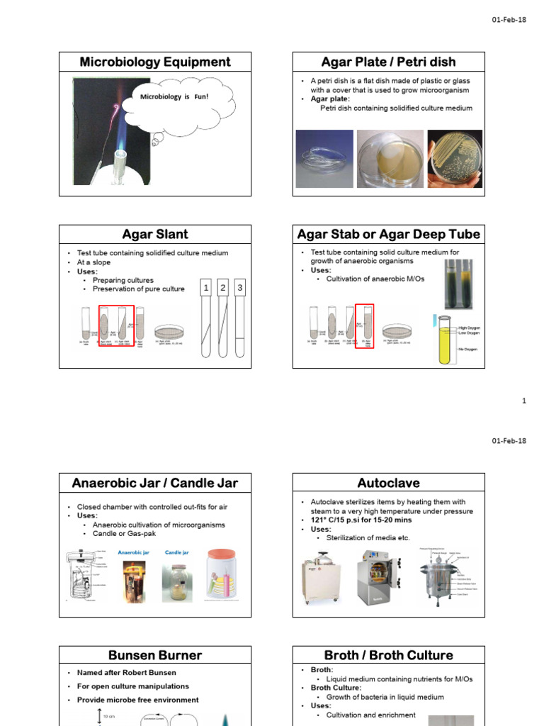 Microbiology Equipment | PDF