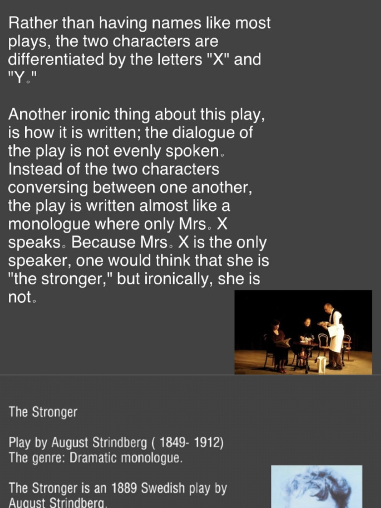 The Stronger | PDF