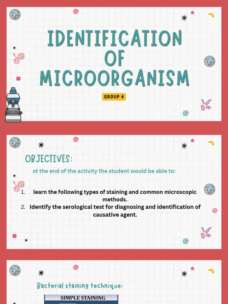 Identification of Microorganism | PDF