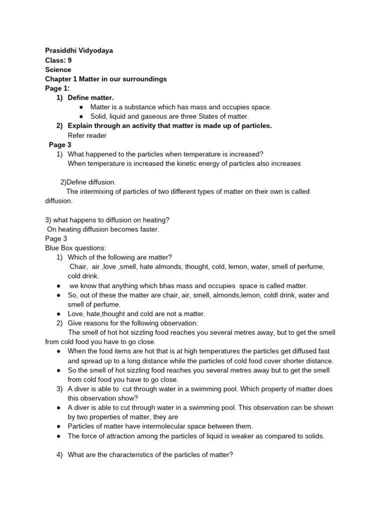 Ch 1 Class Work 2 Pdf
