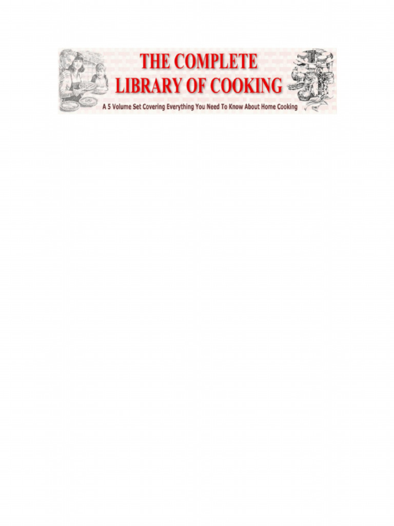 Complete Library of Cooking Vol 2 | PDF