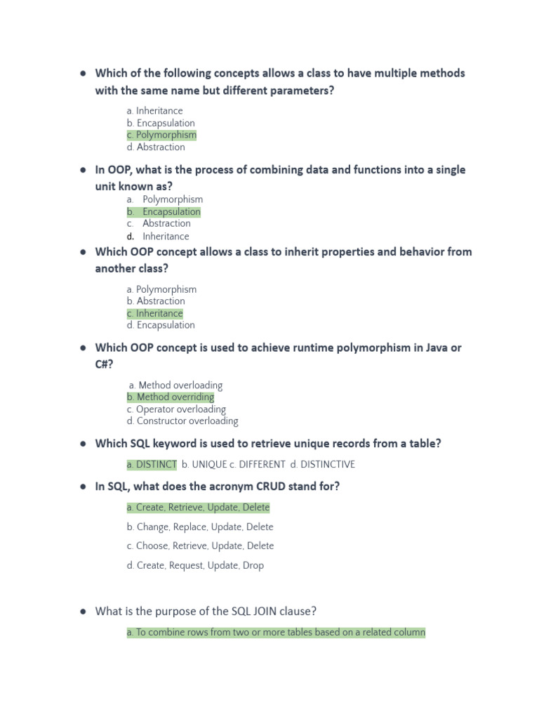 Dotnet - Basic Screeninig Questions | PDF