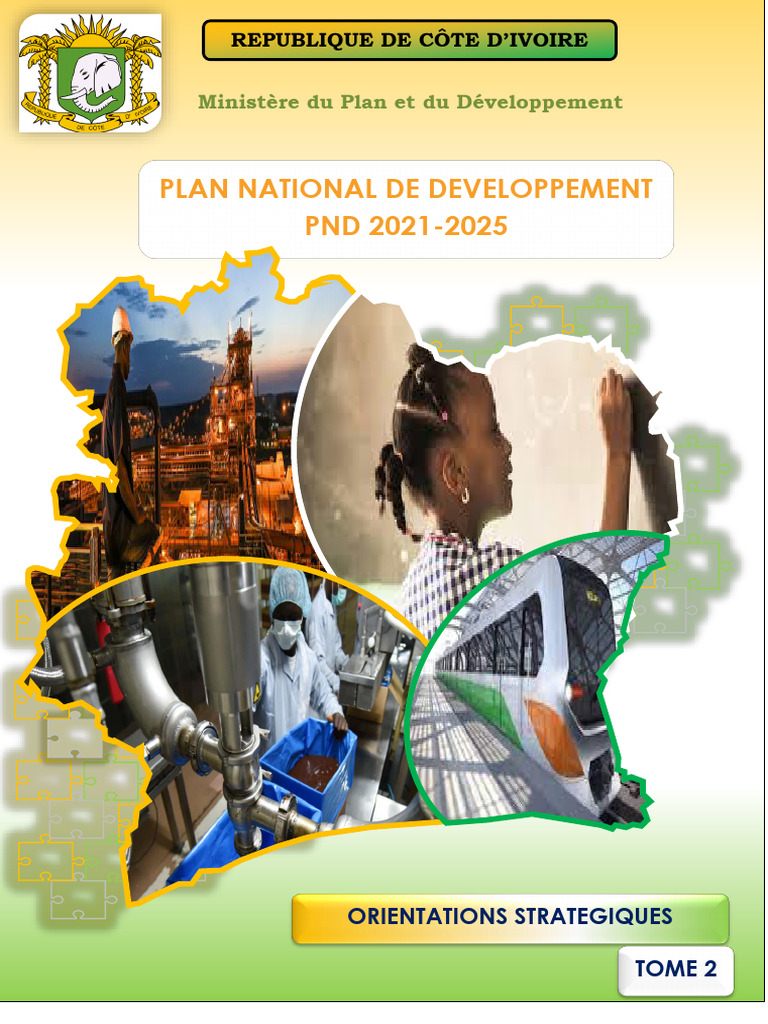 Plan National de Developpement PND 2021-2025: Ministère Du Plan Et Du Développement | PDF