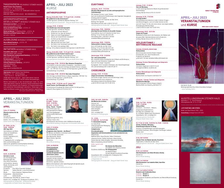 RSH Programm Apr Jul 2023 | PDF