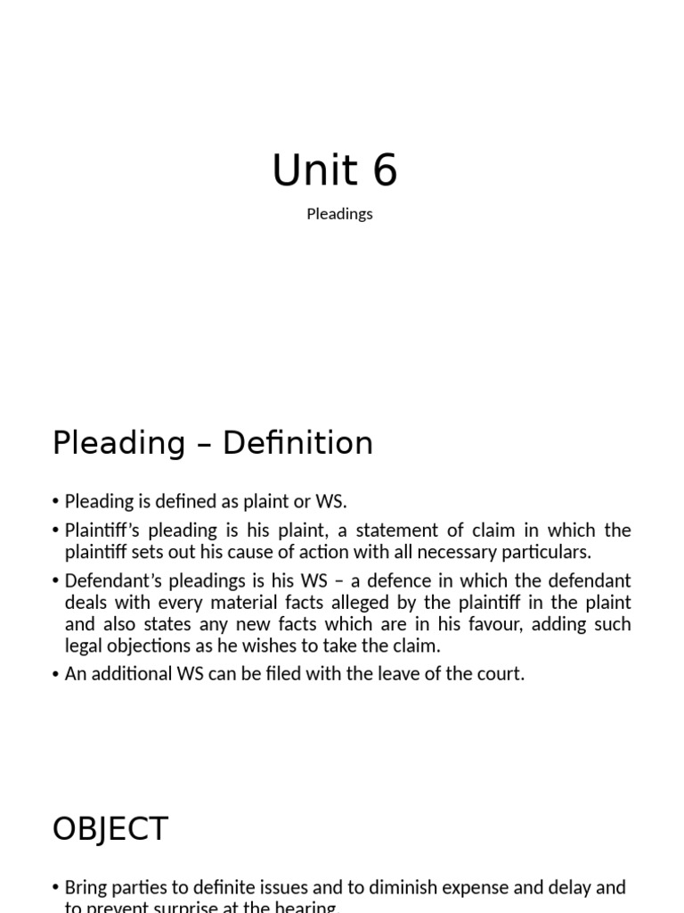 Unit 6 | PDF