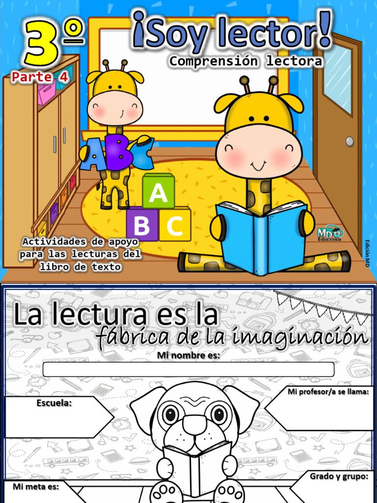 3º Soy Lector Part 4 - MD Educativo | PDF