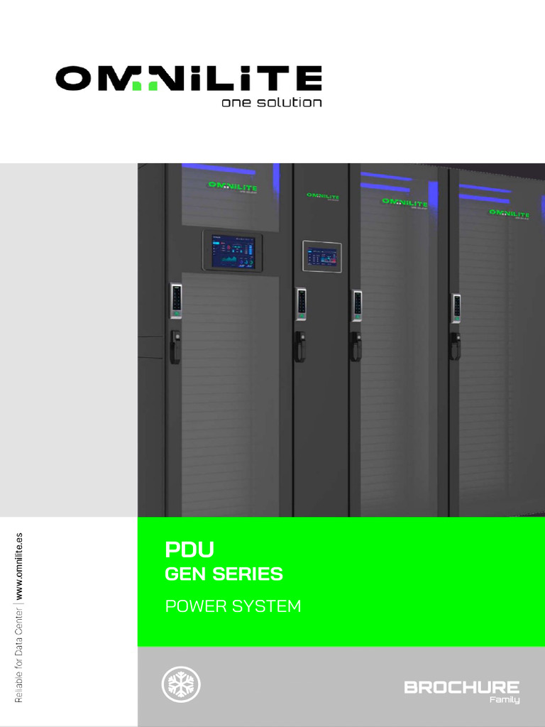 OMNILITE - FAMILY - PDU - GEN SERIES - BROCHURE - JUN24 - v2 | PDF