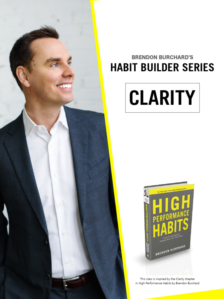 Clarity: Habit Builder Series | PDF