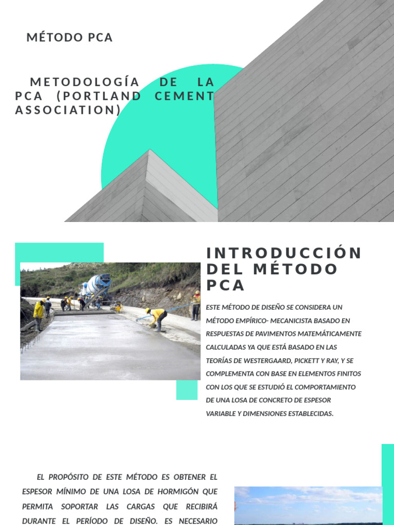 Metodología de La PCA (Portland Cement Association | PDF