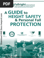 HACA Fall Protection Runner Manual | PDF | Personal Protective ...