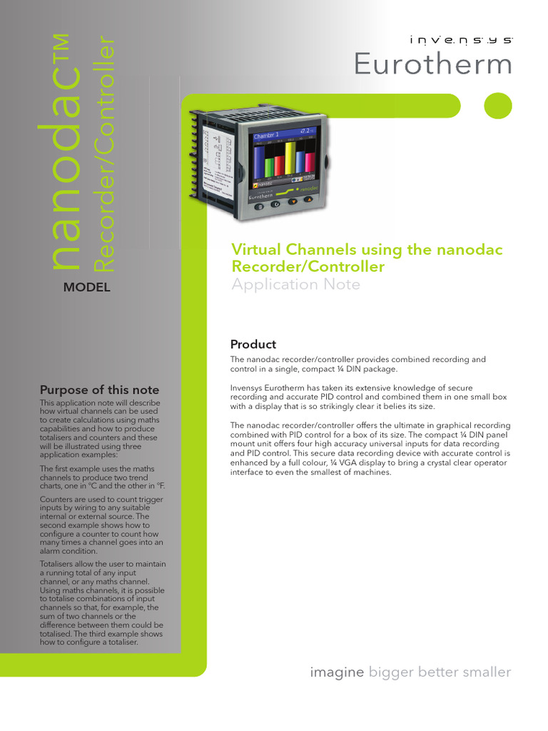 Nanodac AN 030817U004 1 | PDF