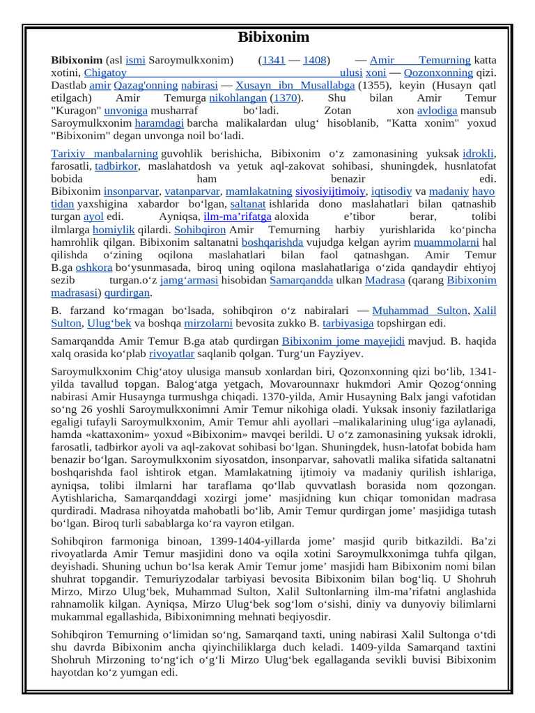 Bibixonim | PDF