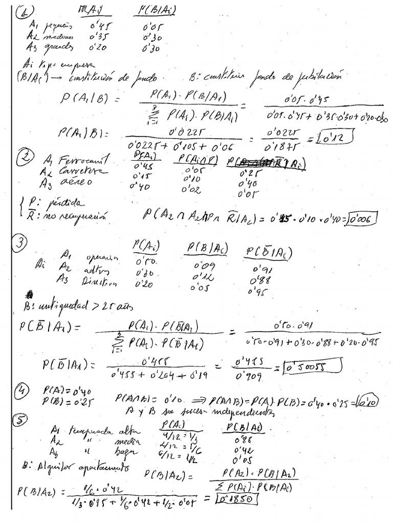 Tema 5. Ejercicios RESOLUCION PROBLEMAS PRESENTACION PROBABILIDAD | PDF Tema 5. Ejercicios RESOLUCION PROBLEMAS PRESENTACION PROBABILIDAD | PDF