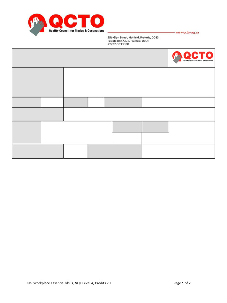 SP Workplace Essential Skills | PDF