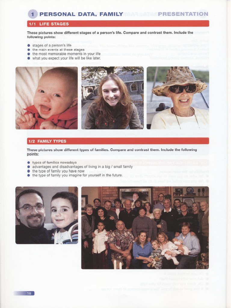 Family Picture Description | PDF