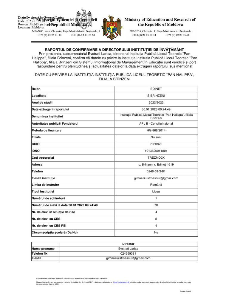Raport 22-23.signed | PDF