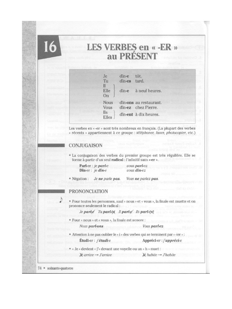 Resume Le Present | PDF