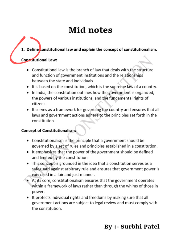 Mid notes IC_copy | PDF