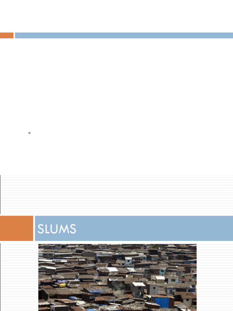 Squatters & Slums | PDF