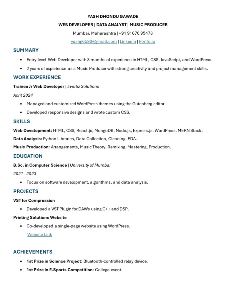 Linkedin Portfolio: Evertiz Solutions April 2024 | PDF