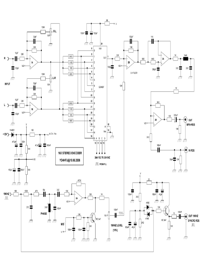 YO4HFU Stereo Coder | PDF
